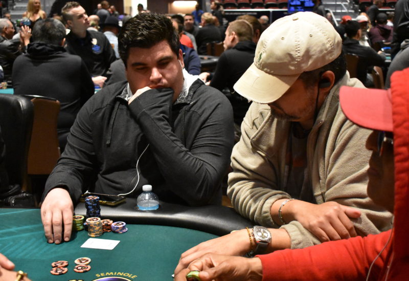 WPTDeepStacks: George Hortelano Among Chip Leaders | Seminole Hard Rock ...