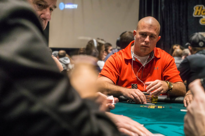 Championship Day 1A: Matt Brady Shoves on Brian Ray | Seminole Hard ...