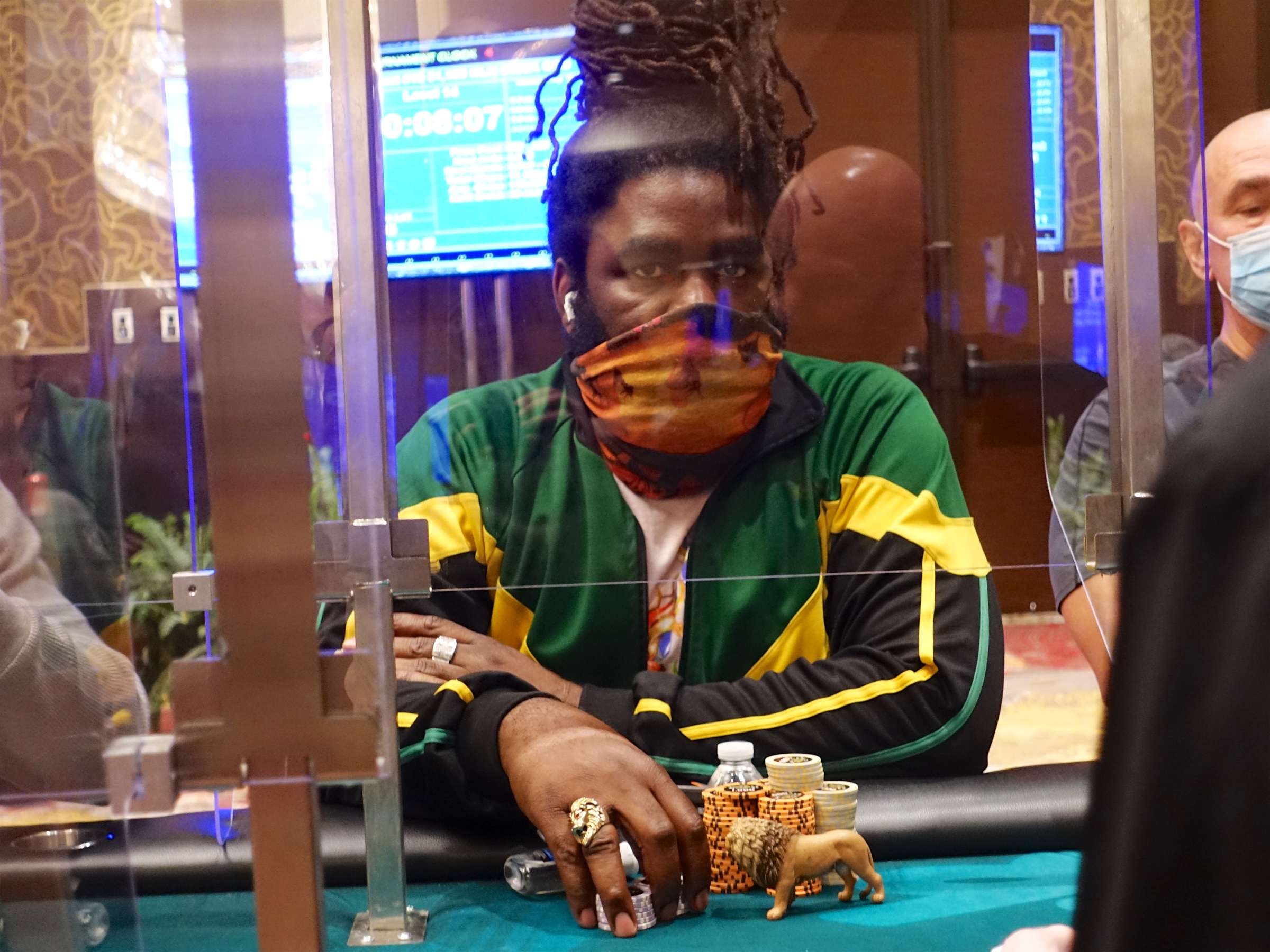 Event 15: Jermaine Gerlin Knocks Out a Player | Seminole Hard Rock ...
