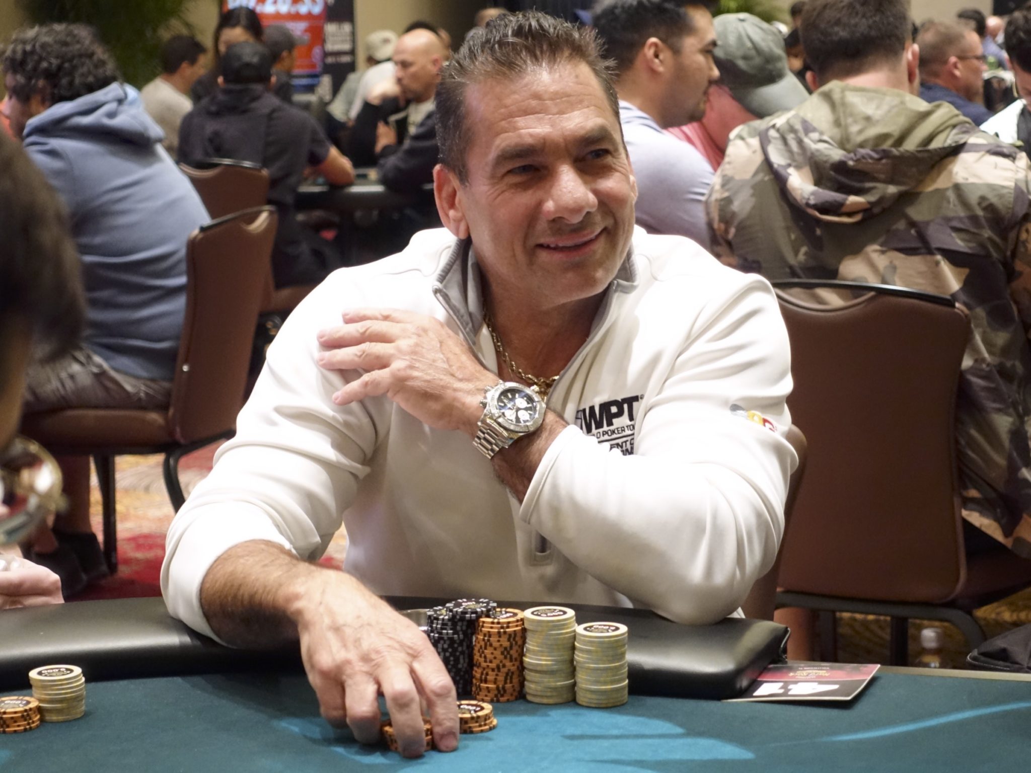 Event 1 Flight F: James Calderaro Makes the Blog by Winning a Pot ...
