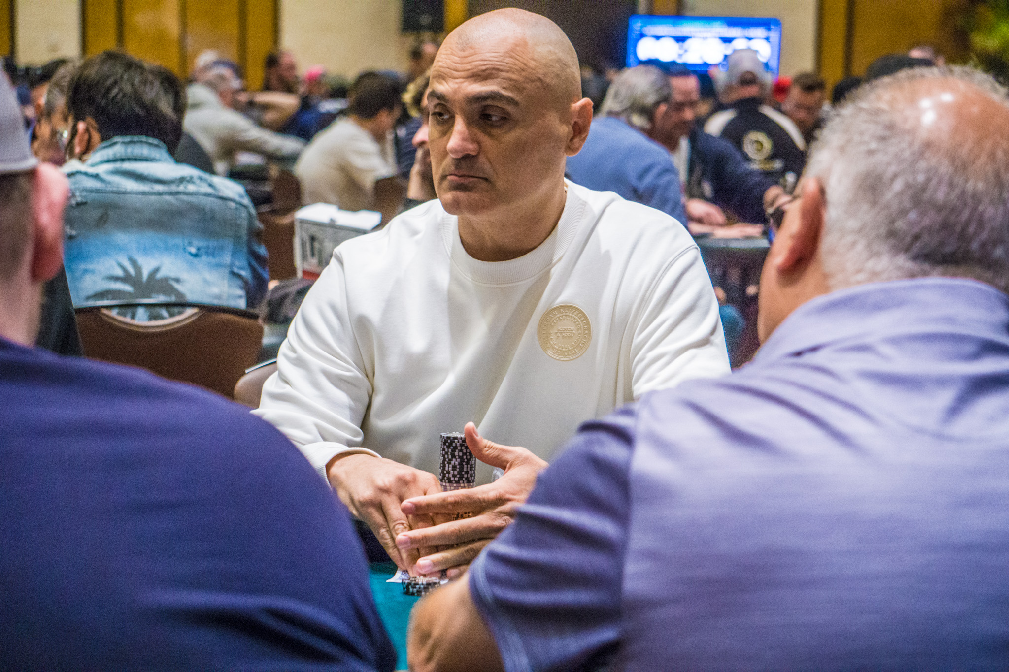Event 15 Flight C: George Dolofan Leads Early | Seminole Hard Rock ...