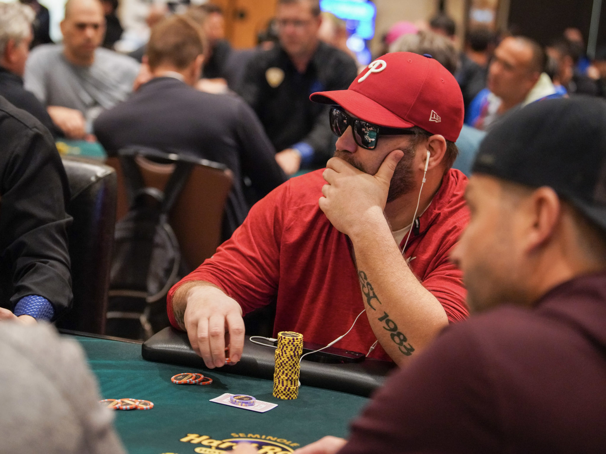 Championship Day 1A: Daniel Bekavac Doubles Up with a Runner-Runner Straight | Seminole Hard ...