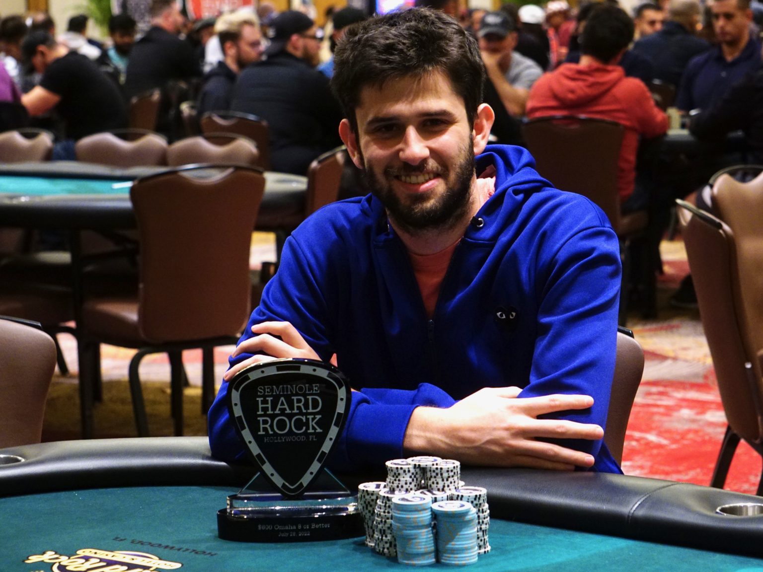Aaron Kupin Wins His First Seminole Hard Rock Trophy in Omaha-8, a Game ...