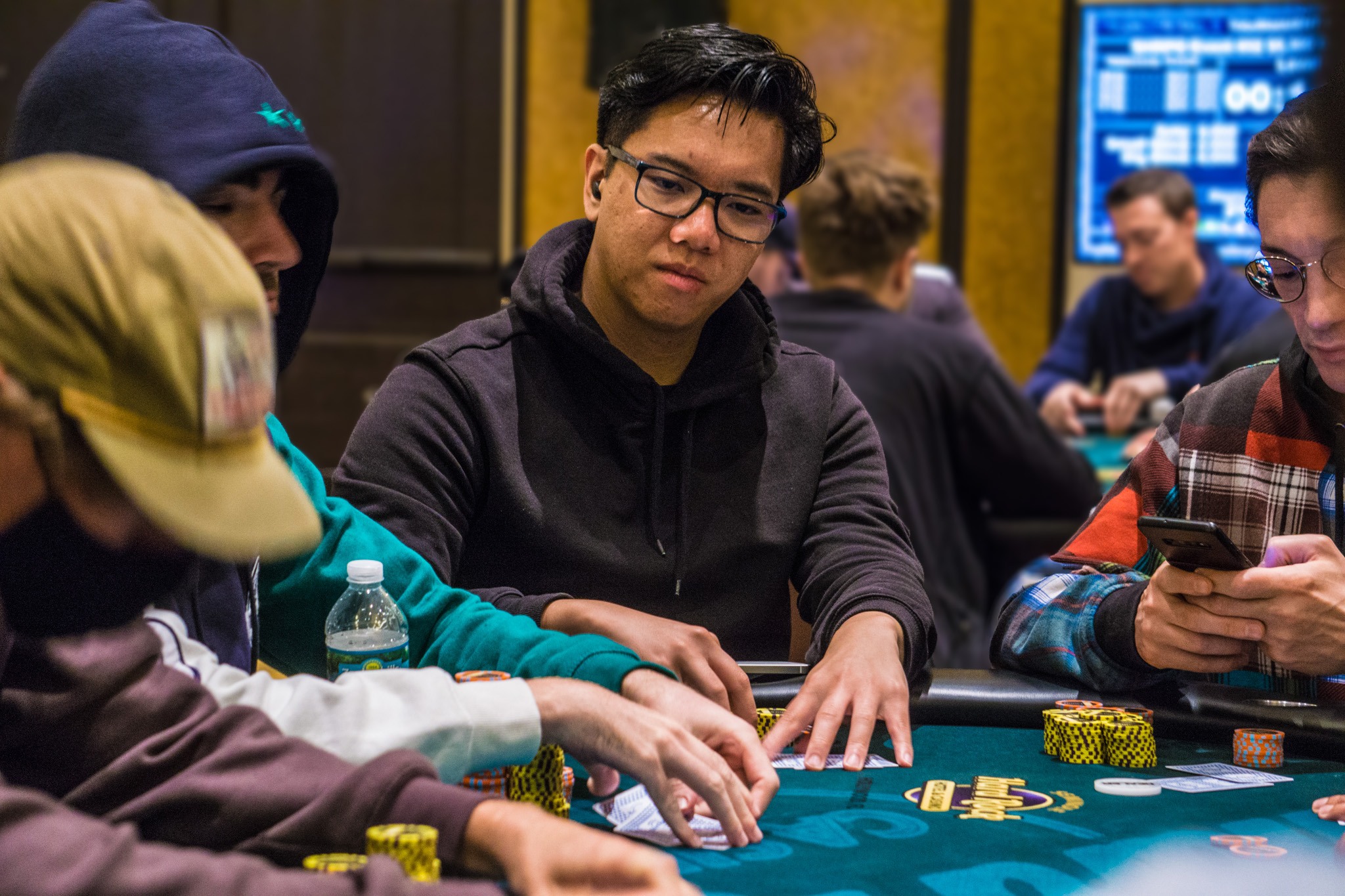 Championship: Aaron Li Takes One Out | Seminole Hard Rock Hollywood Poker