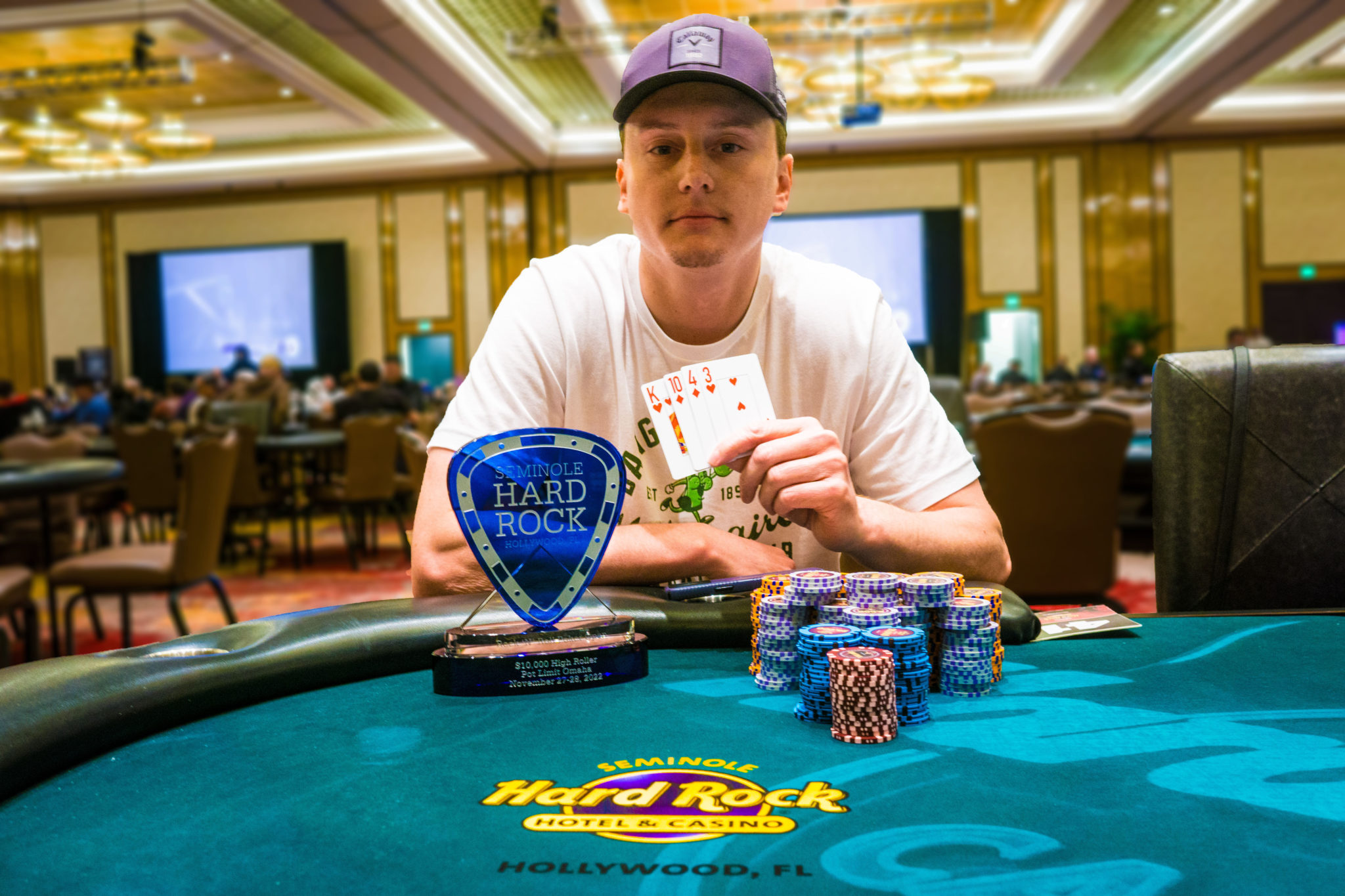 Elliott Kampen Comes Back to Win $10K PLO High Roller | Seminole Hard ...