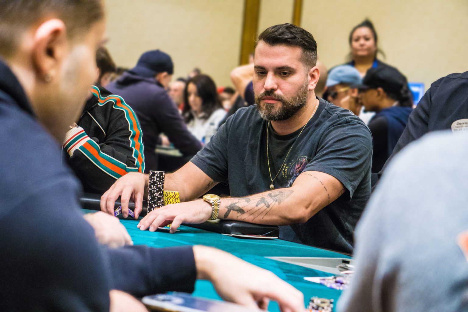 Championship Day 1B: Giuliano Lentini Knocks Out Two Players | Seminole ...