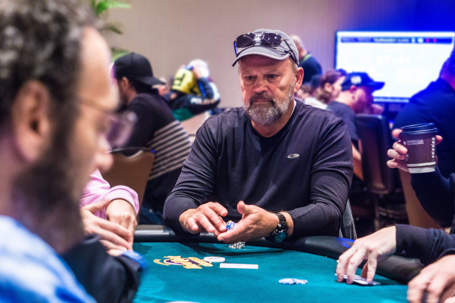 Event 11: John Binns Leads the Field After Dinner with 99,500 ...