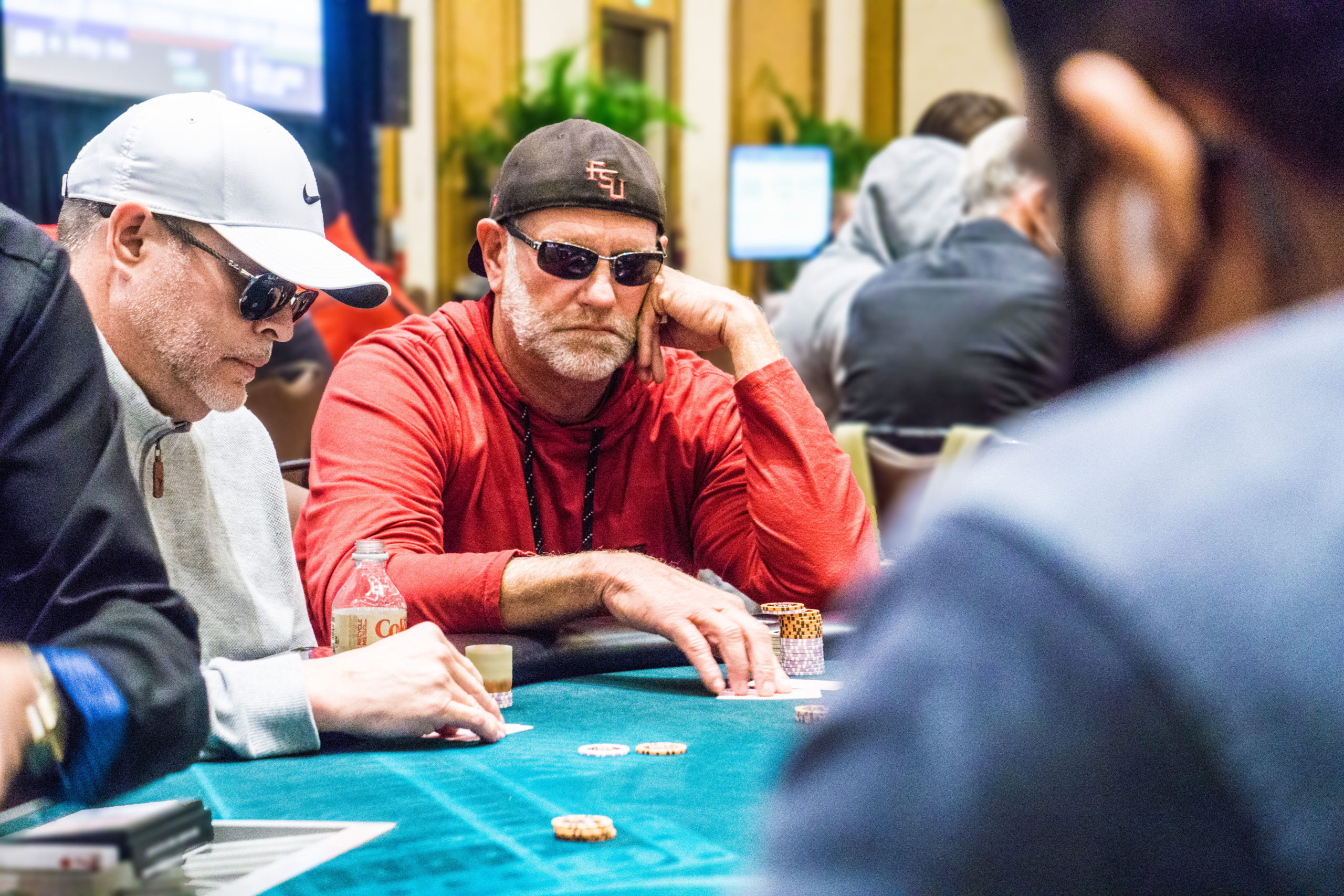 Event 1 Flight C: John Seage Doubles Up with Quads; Phillip Theard ...