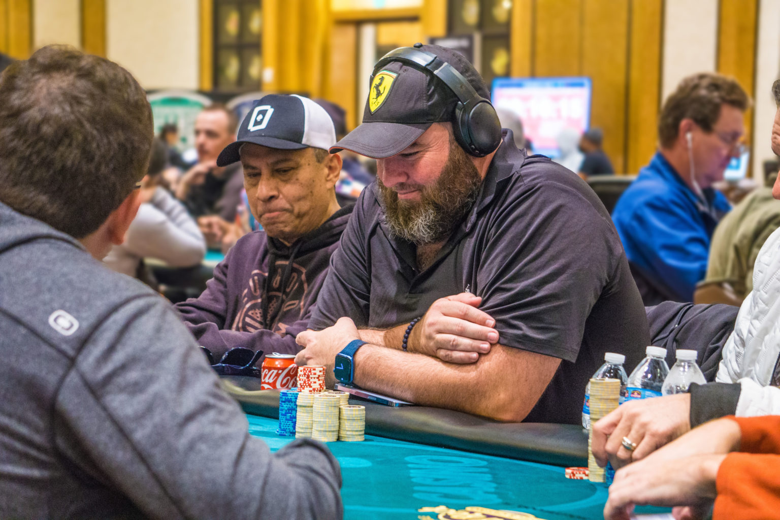 Event 1: Matthew Zarcadoolas Eliminated by Chipleader Michael Scoma ...