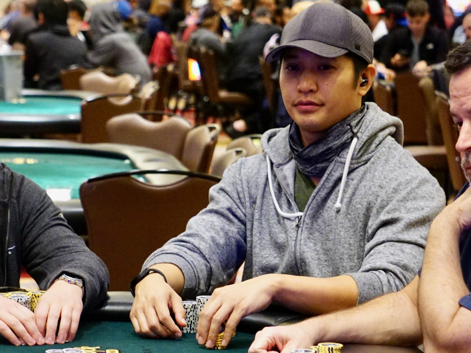 Event 11: Long Nguyen Spikes a Two-Outer River to Double Into the Lead ...