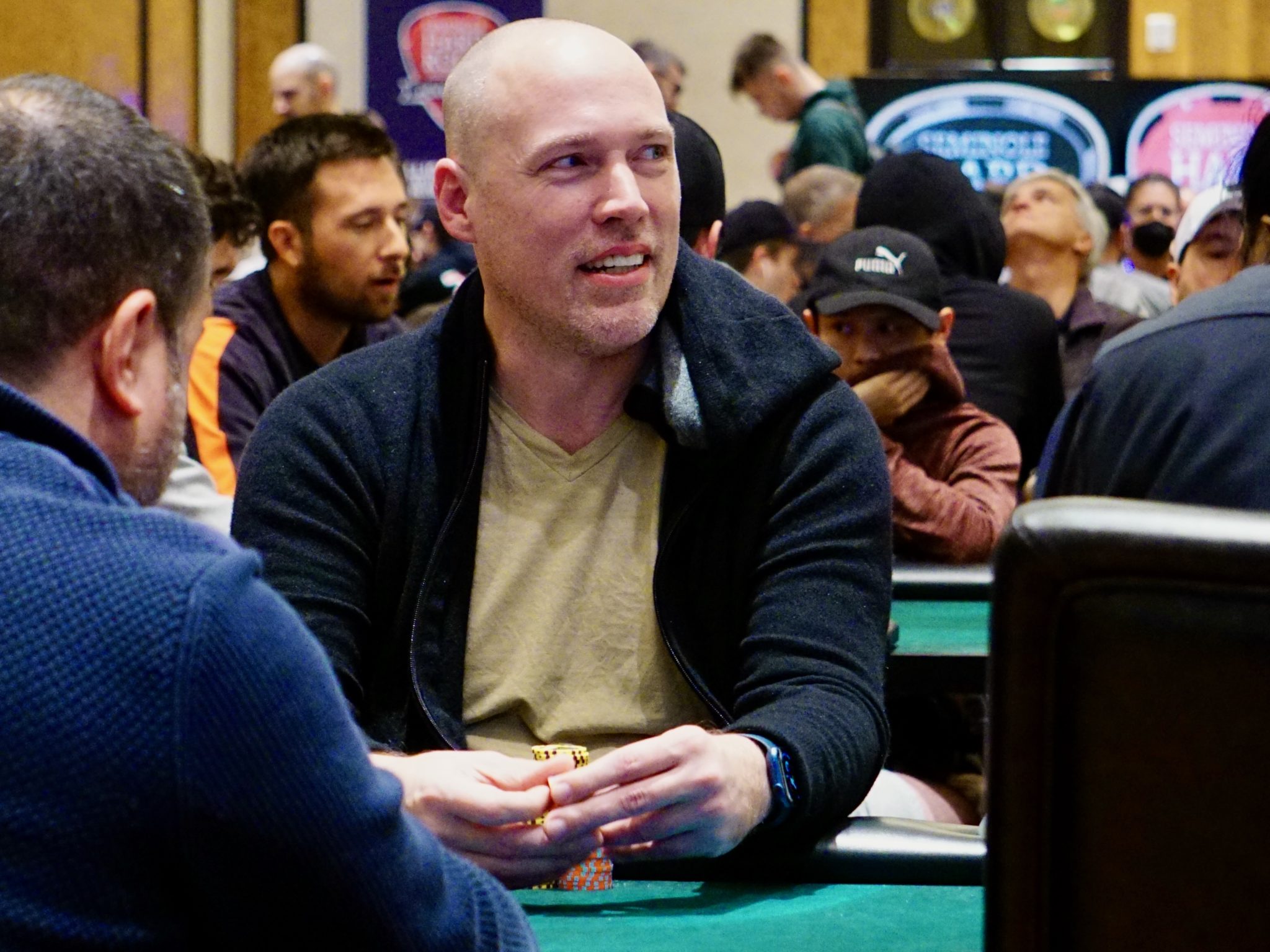 Championship Day 1A: Scott Bohlman Doubles Up | Seminole Hard Rock ...