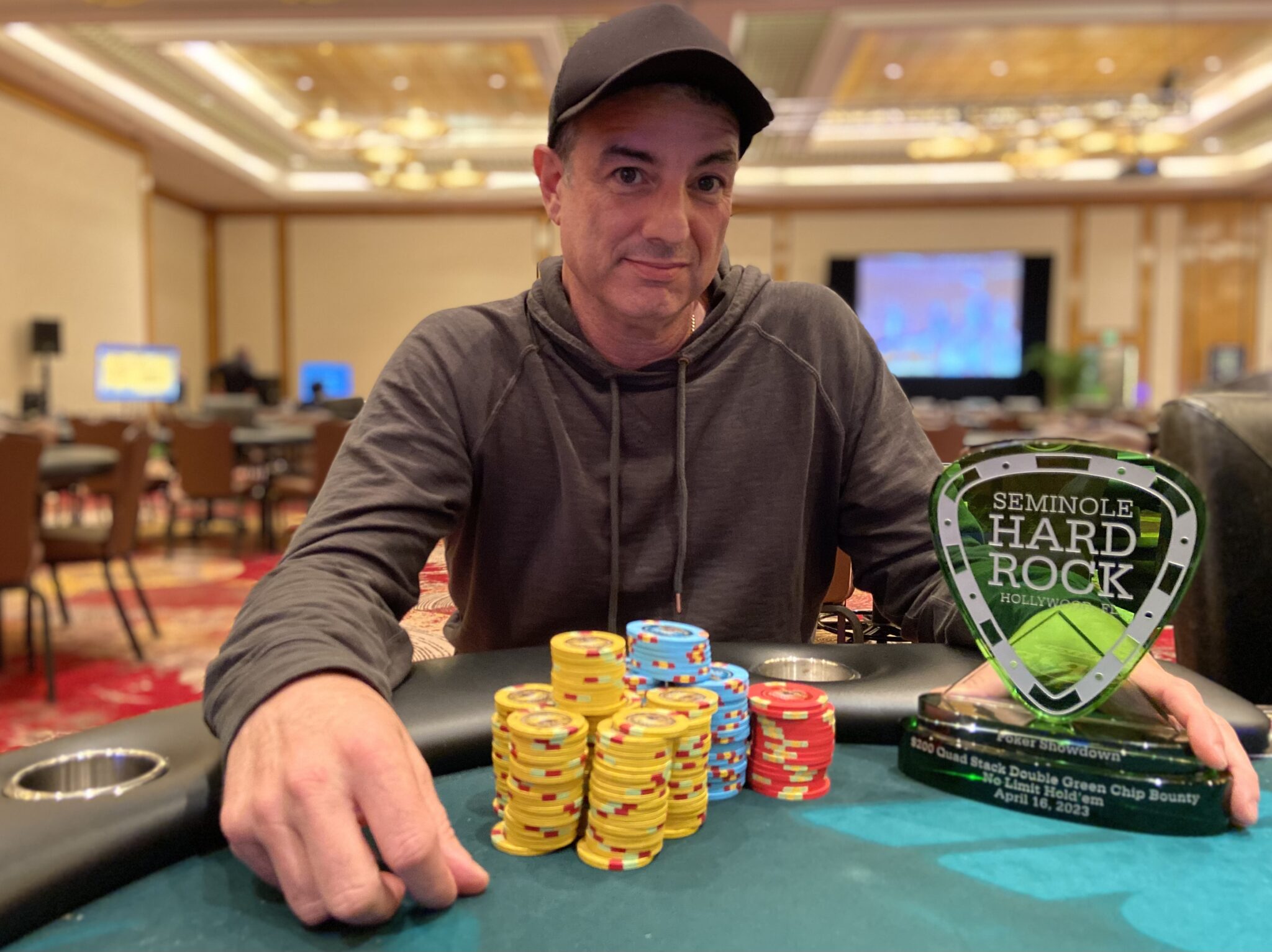 Alan Leon Wins Event 10 of the 2023 Seminole Hard Rock Poker Showdown in Seven-Way Deal ...