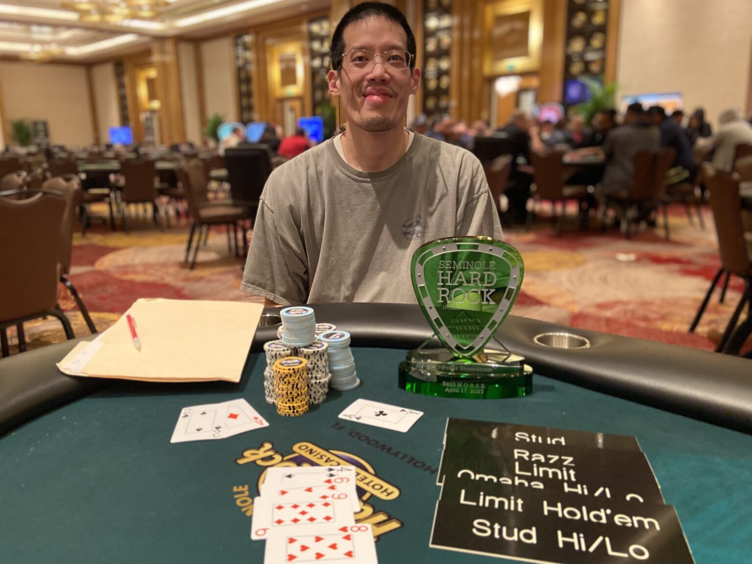 Kenneth Po Wins Event 13 of the 2023 Seminole Hard Rock Poker Showdown ...