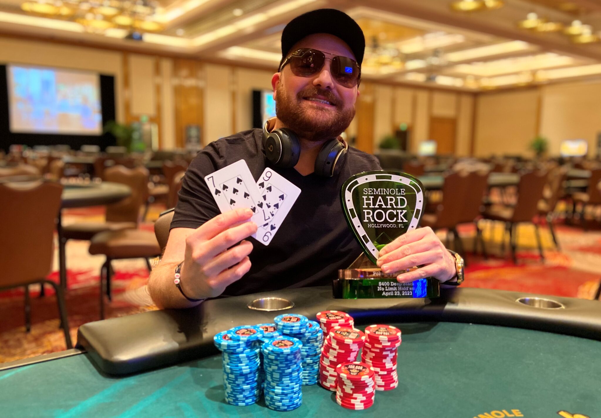 Joseph Altomonte Wins Event 26 of the 2023 Seminole Hard Rock Poker ...