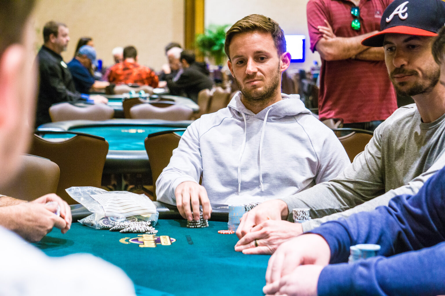 Event 37: Dylan Smith Leads the Final Seven Players with 2,545,000 ...