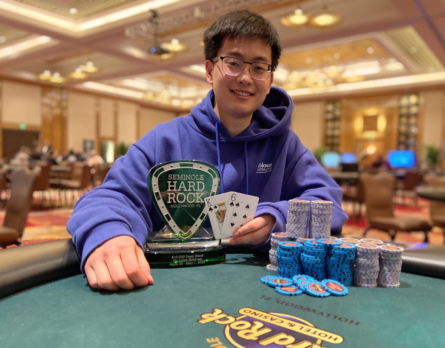 Brian Luo Wins Event 51 of the 2023 Seminole Hard Rock Poker Showdown ...