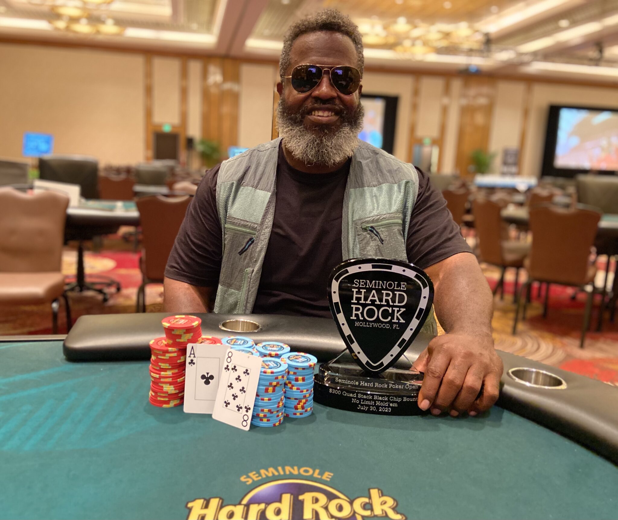 Antuan Bunkley Wins Event 15 of the 2023 Seminole Hard Rock Poker Open ...