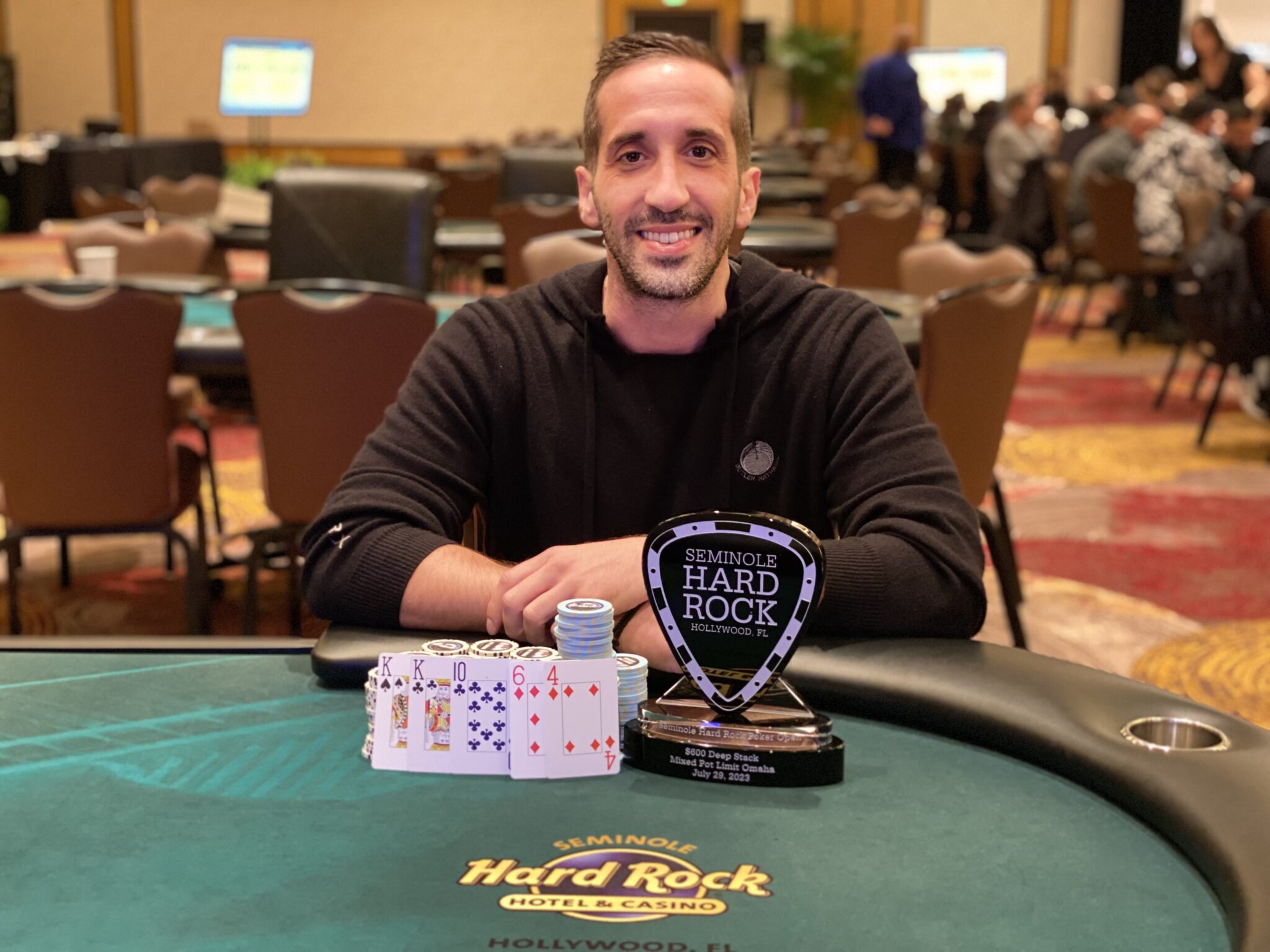 Chris Tsiolis Wins Event 11 of the 2023 Seminole Hard Rock Poker Open Outright for $20,425 ...