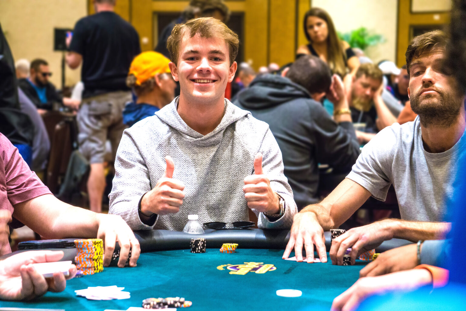 Championship Day 1B: Elliot Teal Deals with Tough Table | Seminole Hard ...