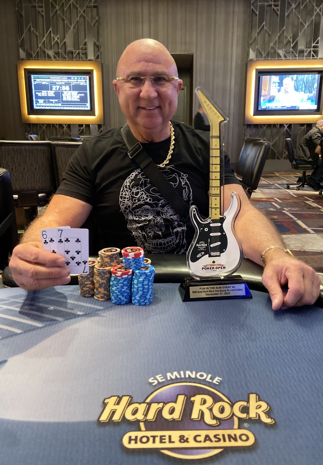 Ernest Bush Wins Event 2 of the 2023 Seminole Hard Rock Fun in the Sun ...