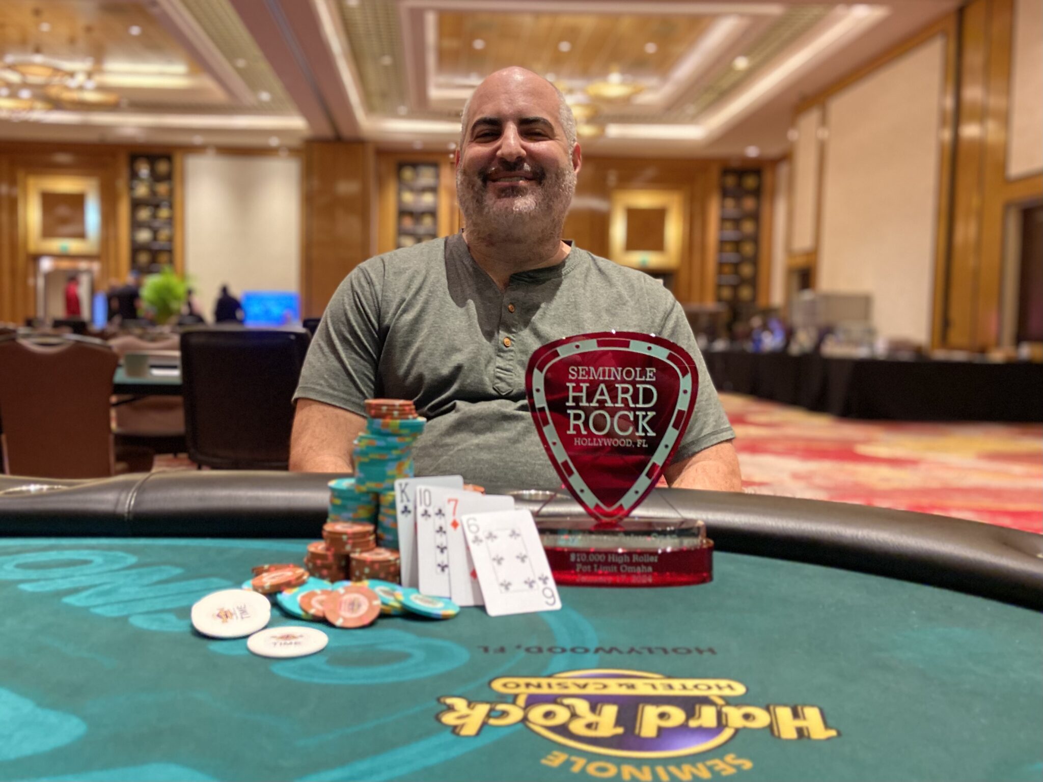 Matt Glantz Wins Event 26 of the 2024 Seminole Hard Rock Lucky Hearts ...