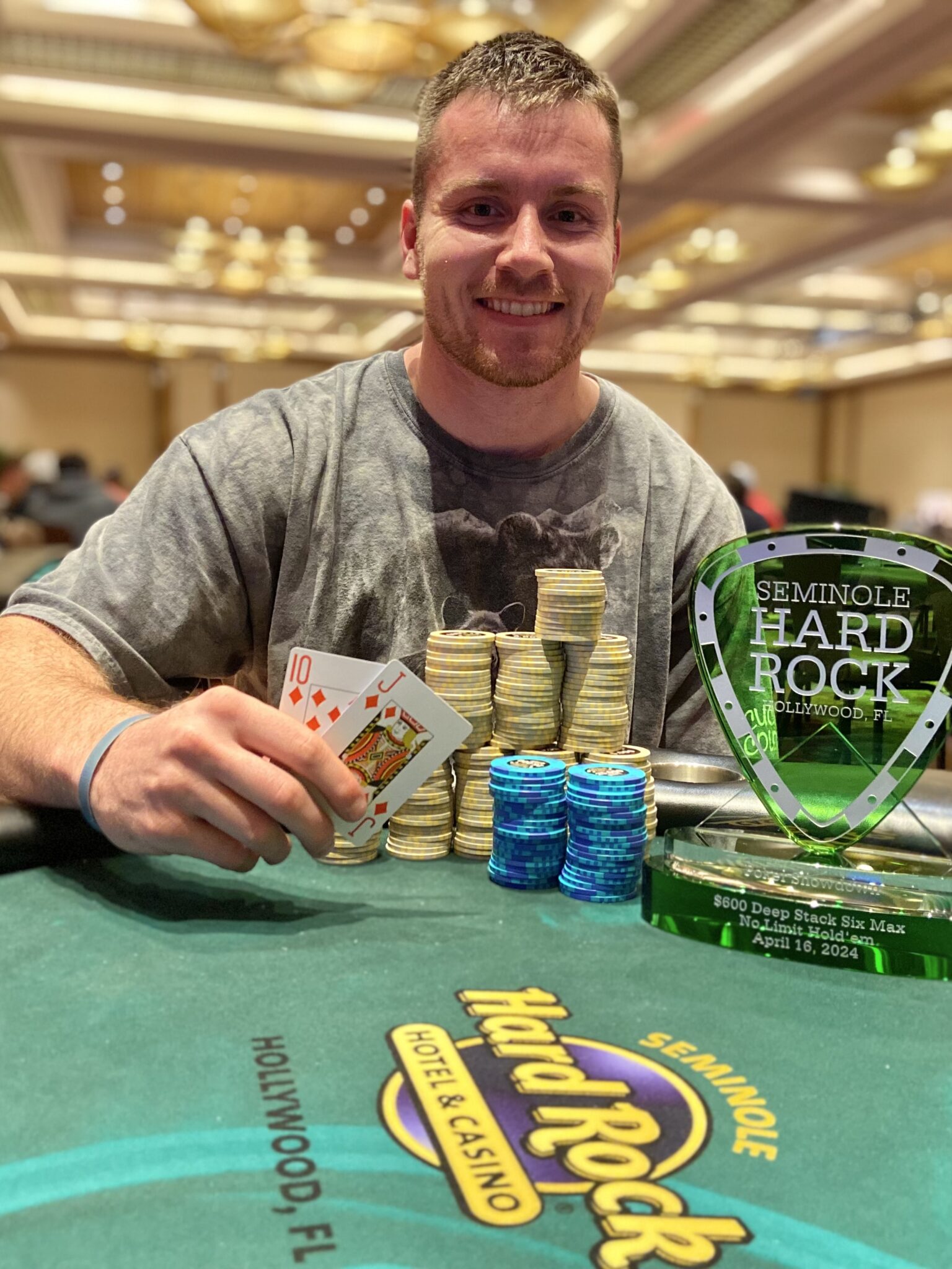 Jackson Holtgraves Wins Event 44 of the 2024 Seminole Hard Rock Poker ...