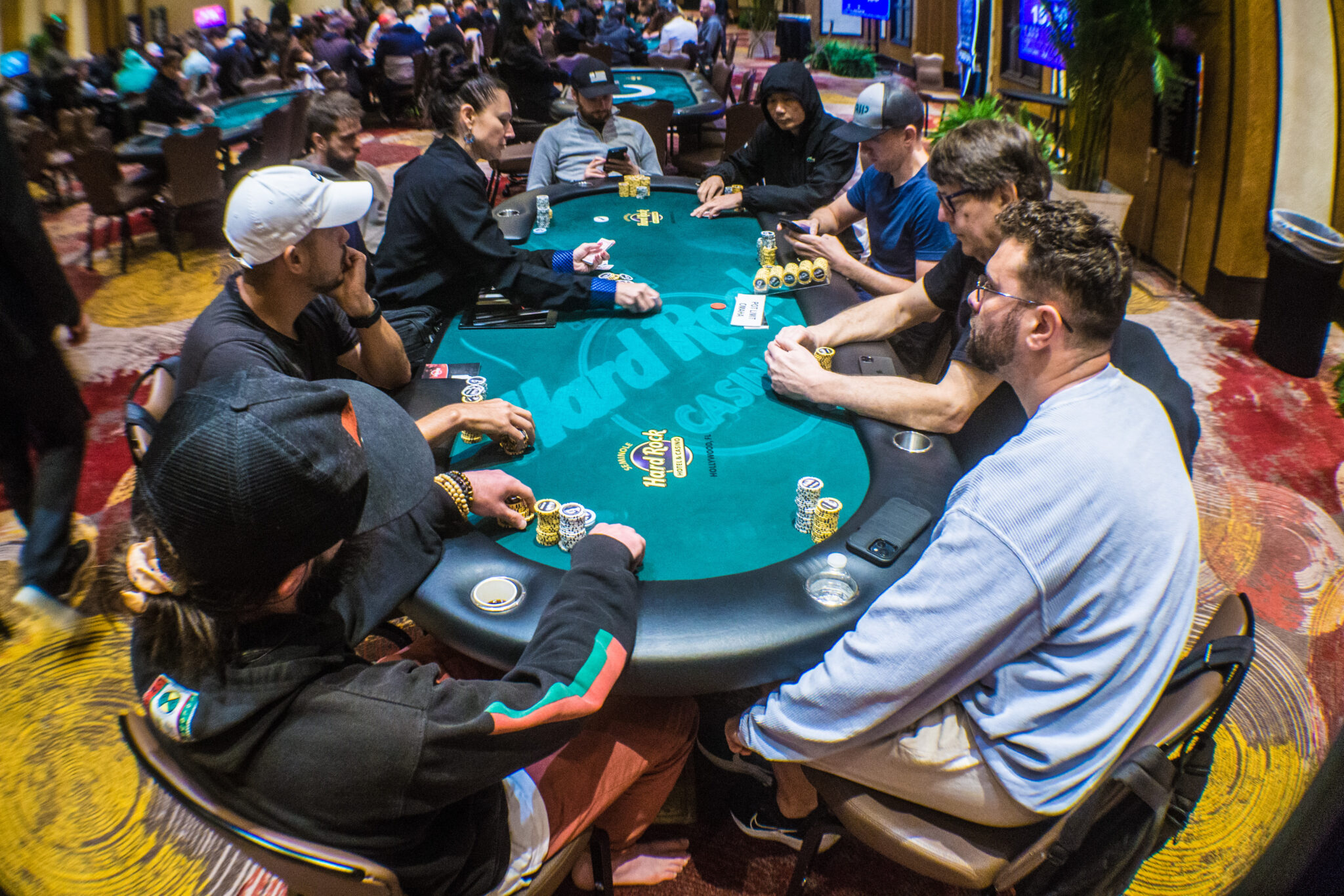 Event 65: Final Table Seating Chart with Chip Counts | Seminole Hard ...