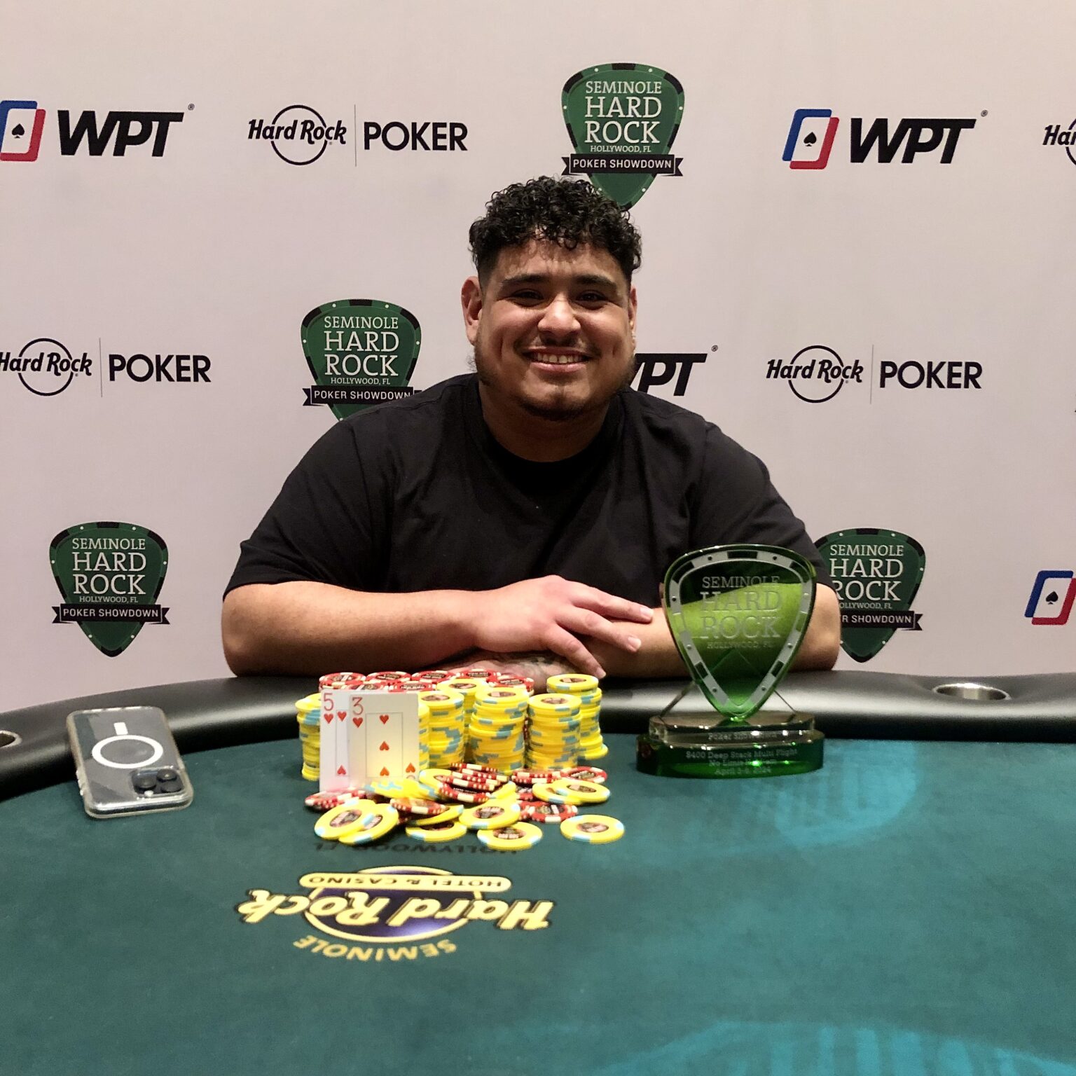Jesus Martinez Wins Event 1 on his First Trip to Seminole Hard Rock ...