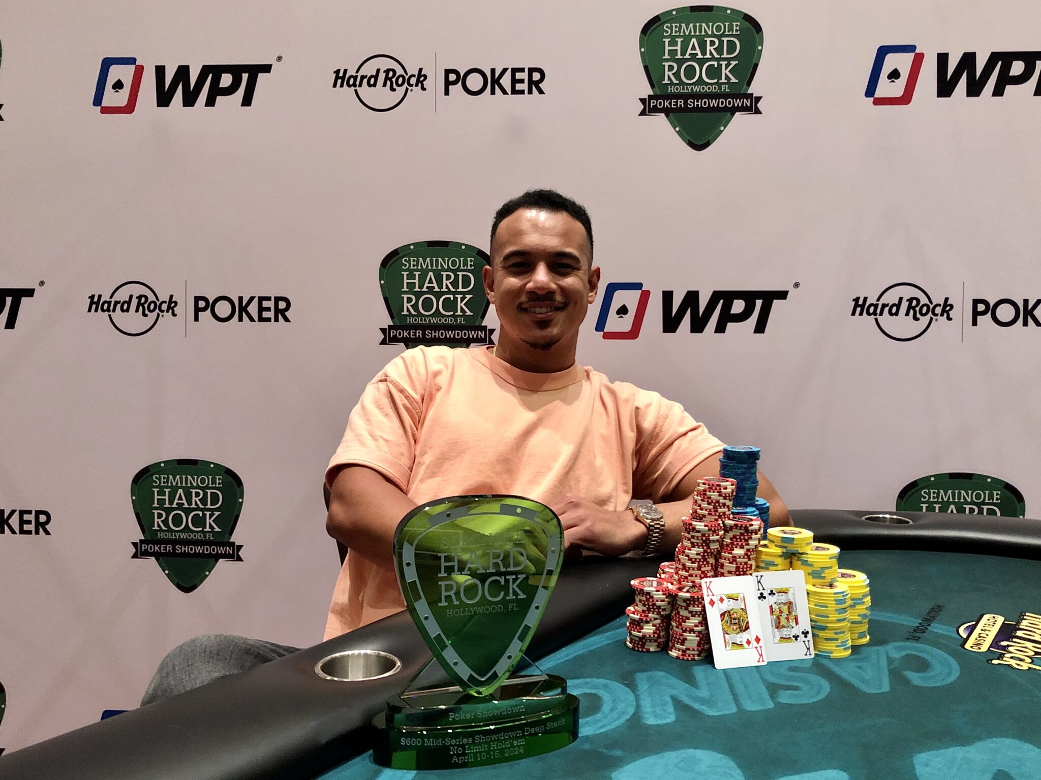 Cuba Levenberry Wins His First Guitar Pick Trophy in Event 26 ...