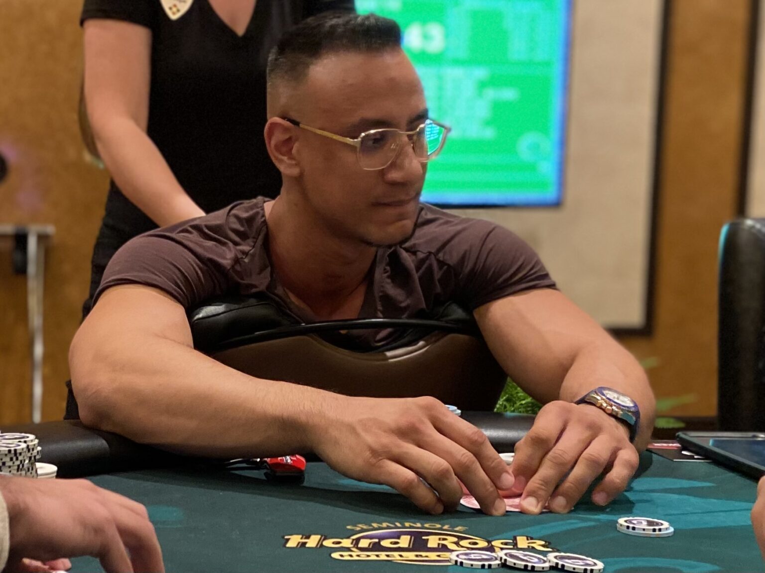 Event 46: Jibrael Hindi Doubles Through Eli Berg | Seminole Hard Rock ...