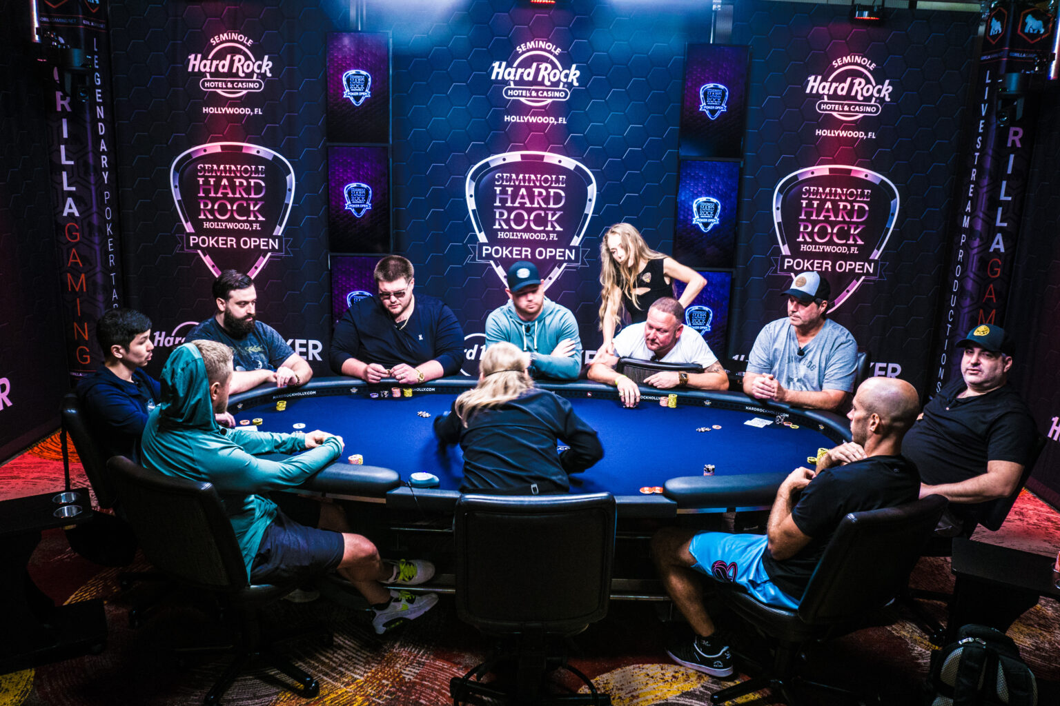 Championship Day 1B: Featured Table Lineup With Chip Counts | Seminole ...