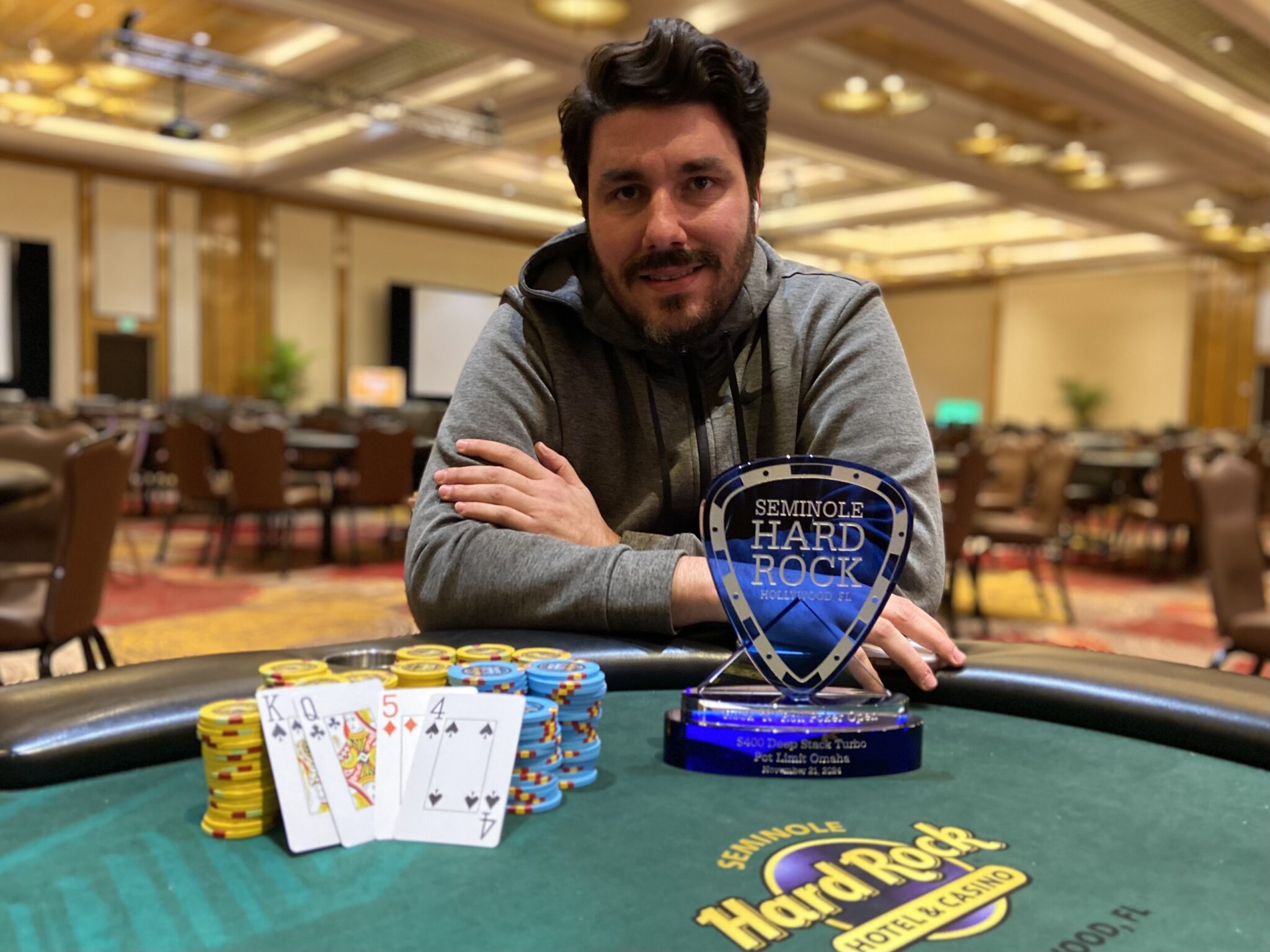 Ryan Ricci Wins Event 8 of the 2024 Seminole Hard Rock 'N' Roll Poker ...
