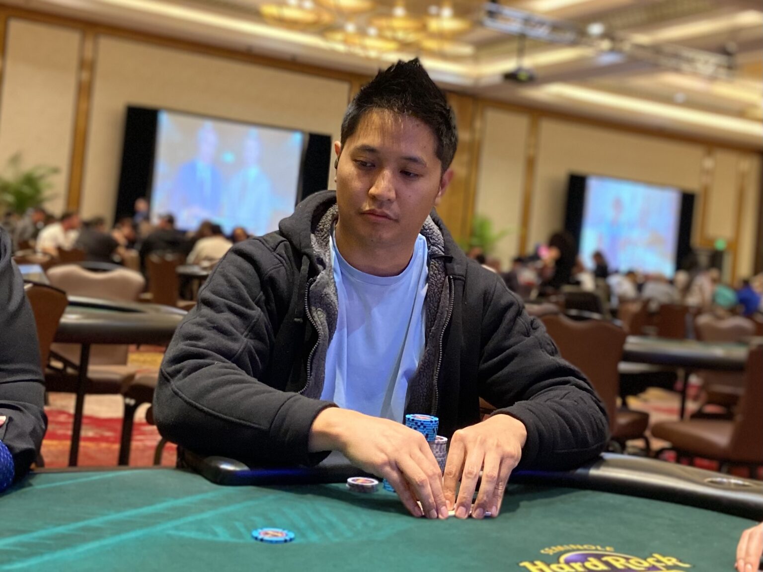 Event 12: Long Nguyen Doubles Up | Seminole Hard Rock Hollywood Poker
