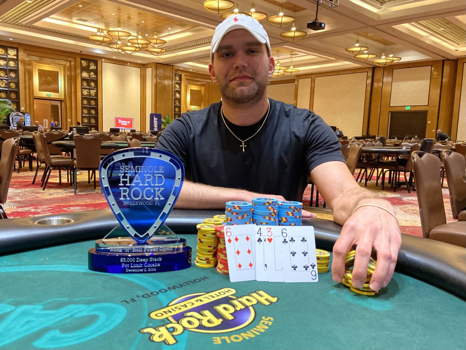 AJ Gillette Wins Event 44 of the 2024 Seminole Hard Rock ‘N’ Roll Poker ...