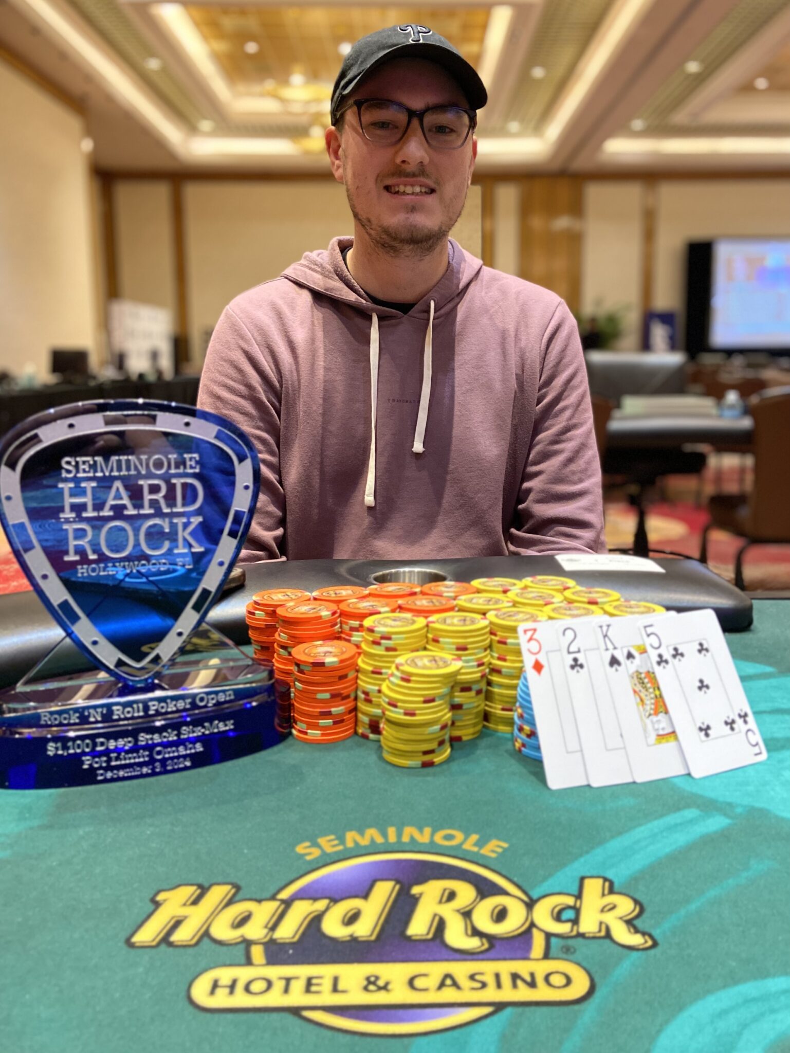 Edward Leonard Wins Event 48 of the 2024 Seminole Hard Rock ‘N’ Roll ...