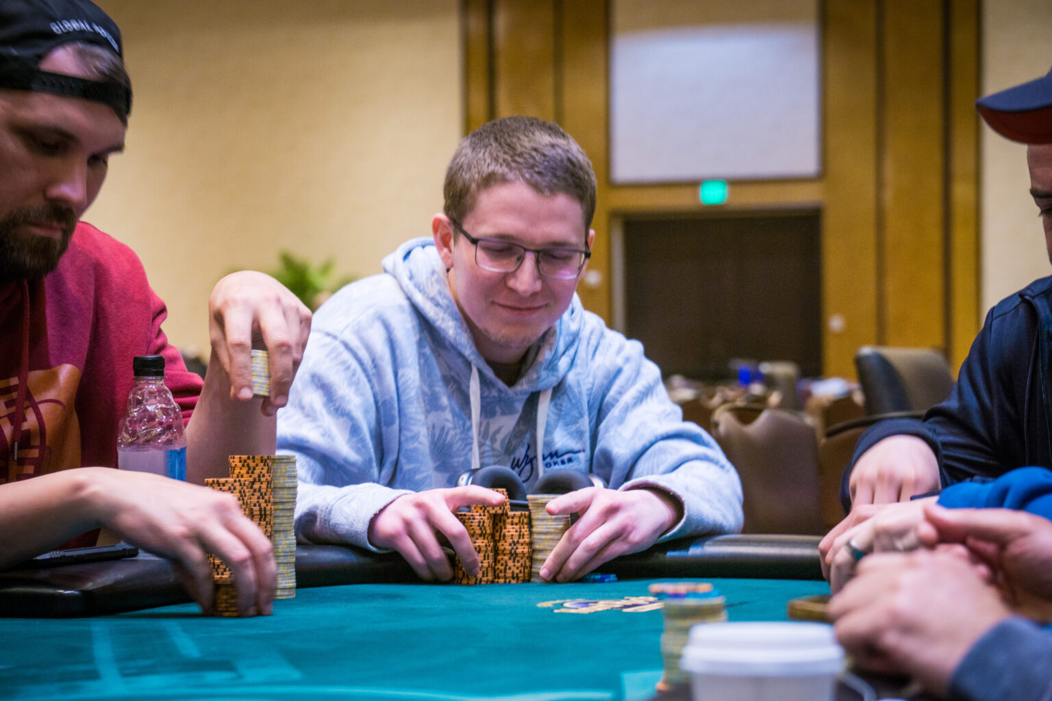 Event 1 Flight C: Caleb Piderit Doubles on the Money Bubble | Seminole ...