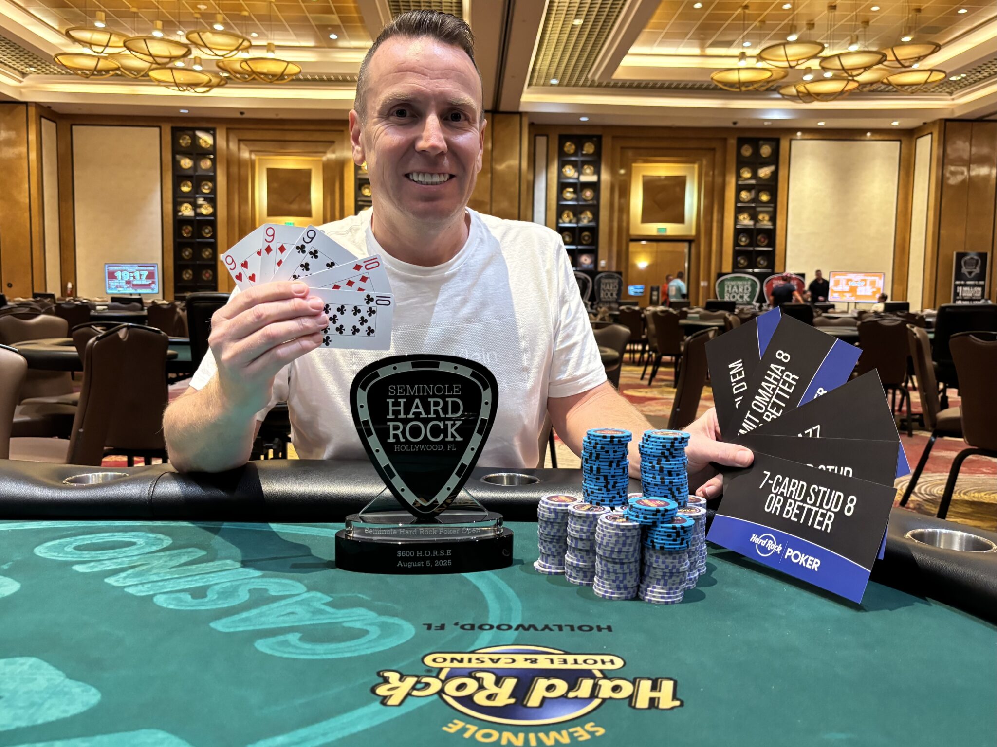 David Tarbet Wins Event 28 of the Seminole Hard Rock Poker Open ...