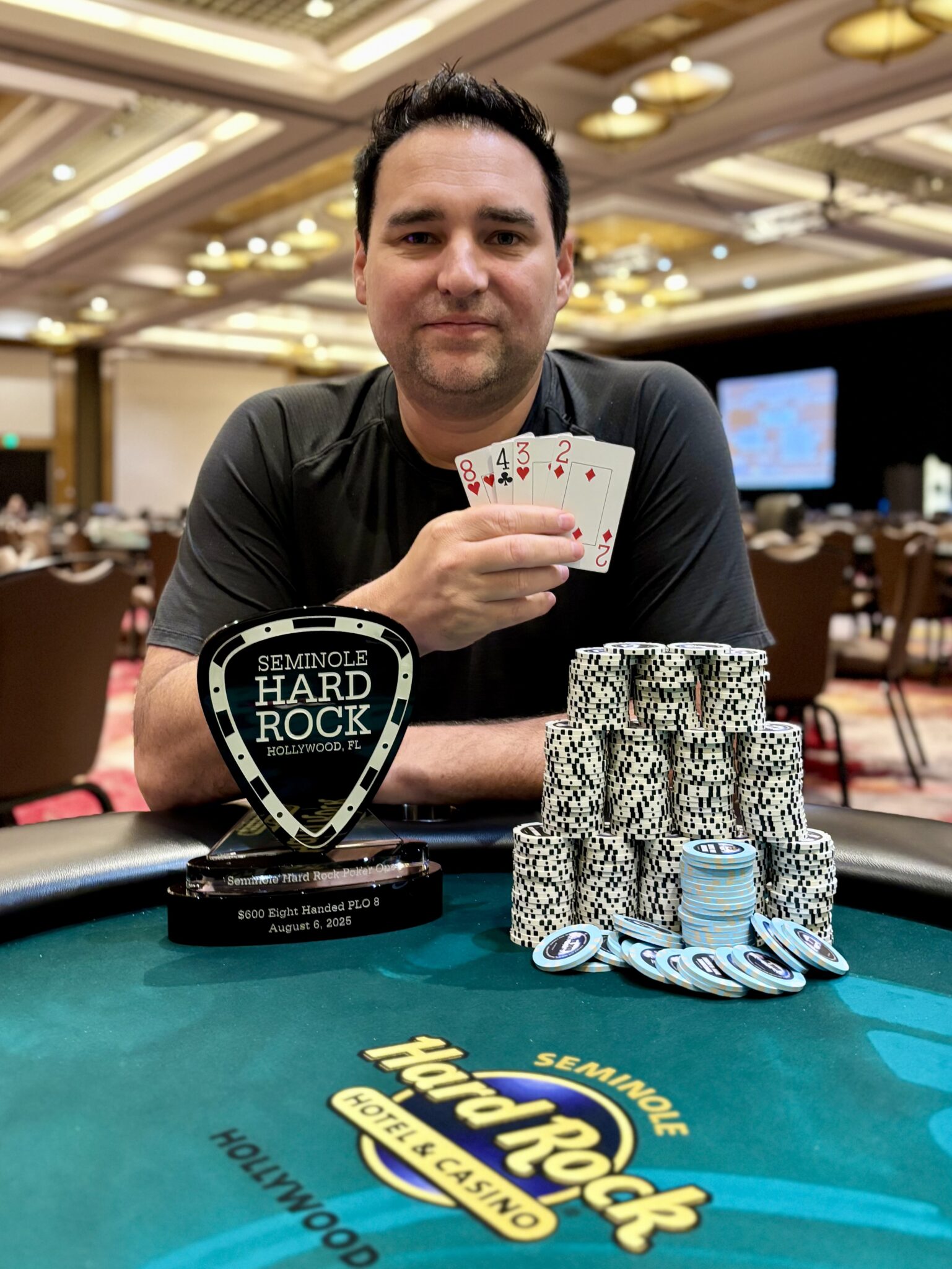 Brandon Cantu Wins Event 33 of the 2025 Seminole Hard Rock Poker Open ...