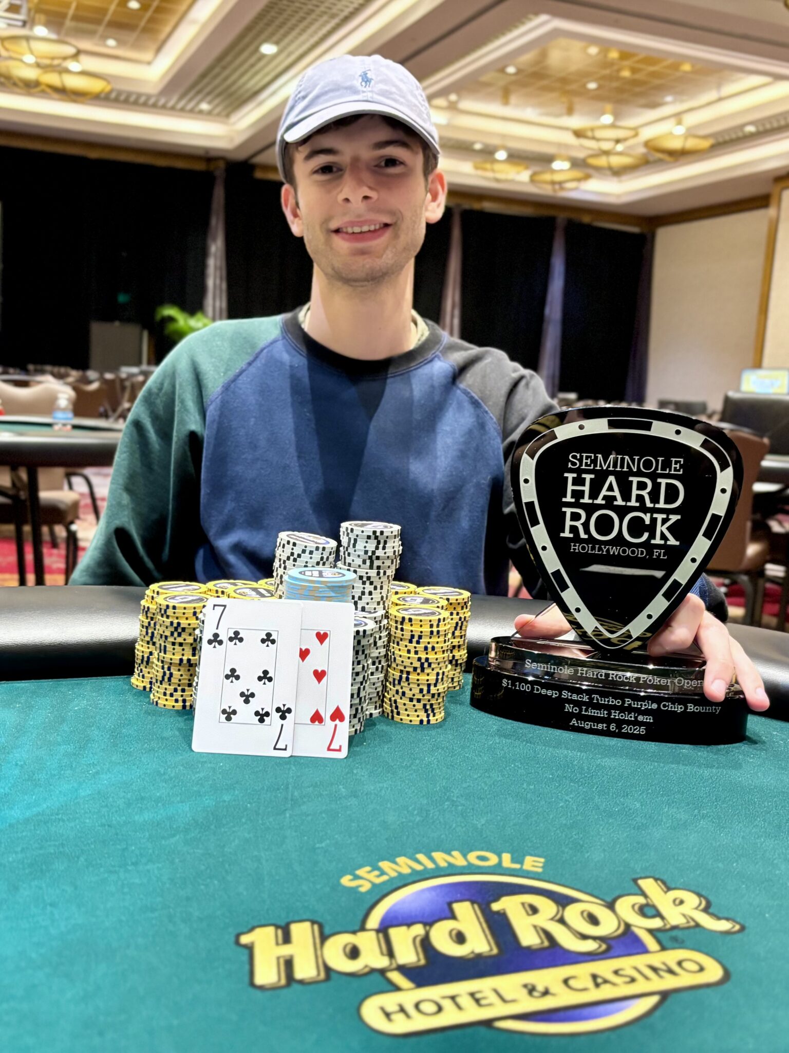 Matthew Beinner Wins Event 37 of the 2025 Seminole Hard Rock Poker Open ...