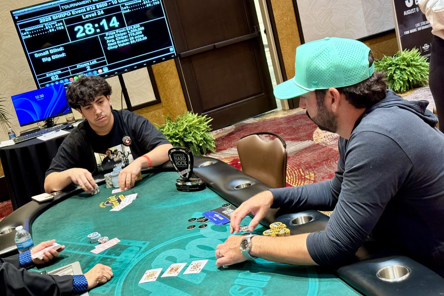 Event 12: Joseph Olivieri Builds a Big Lead During Limit Hold'em ...