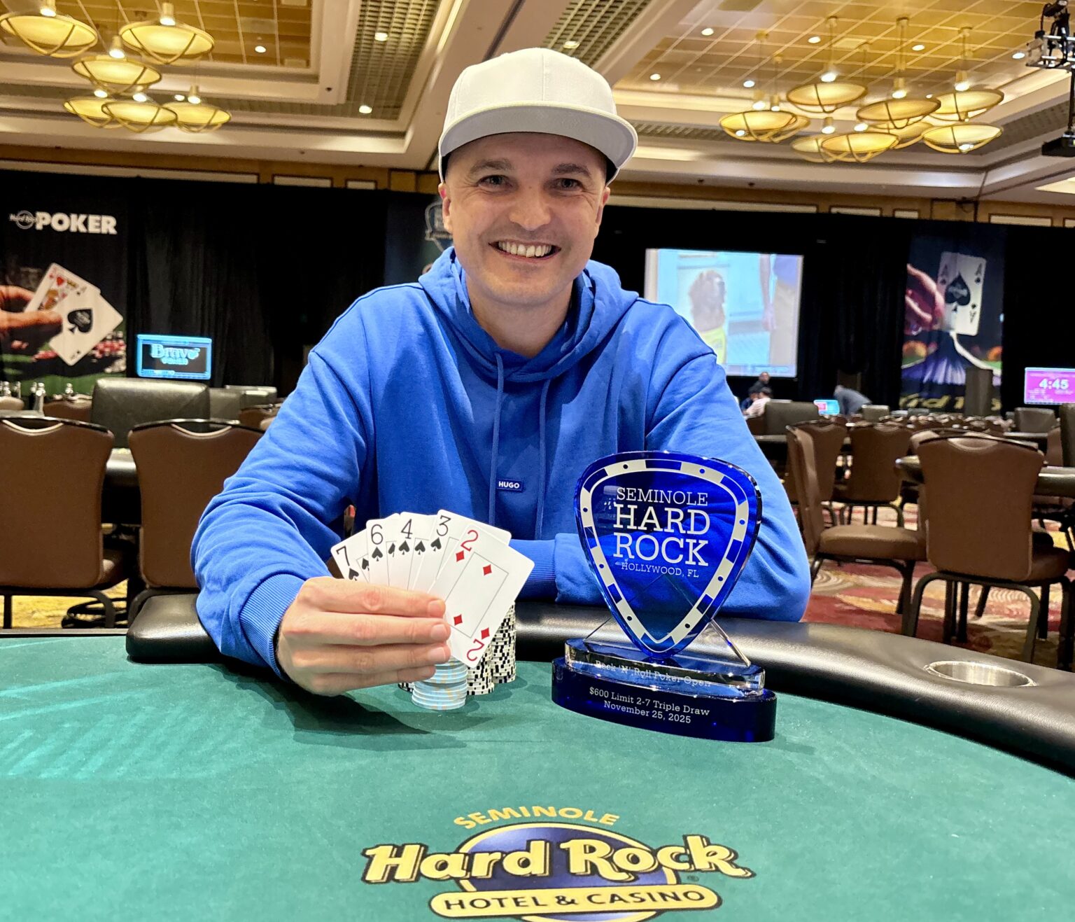 Rob Sherwood Wins Event 24 of the 2025 Seminole Hard Rock ‘N’ Roll ...
