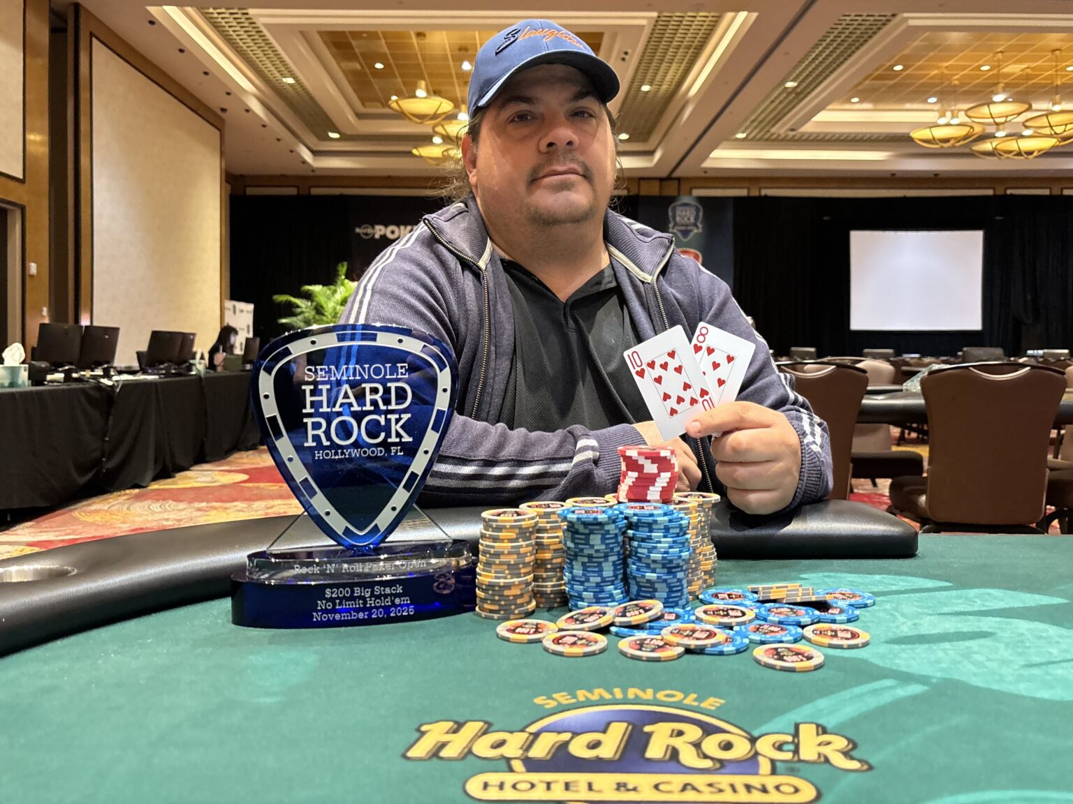 Bryan Hernandez Wins Event 7 of the 2025 Seminole Hard Rock ‘N’ Roll ...