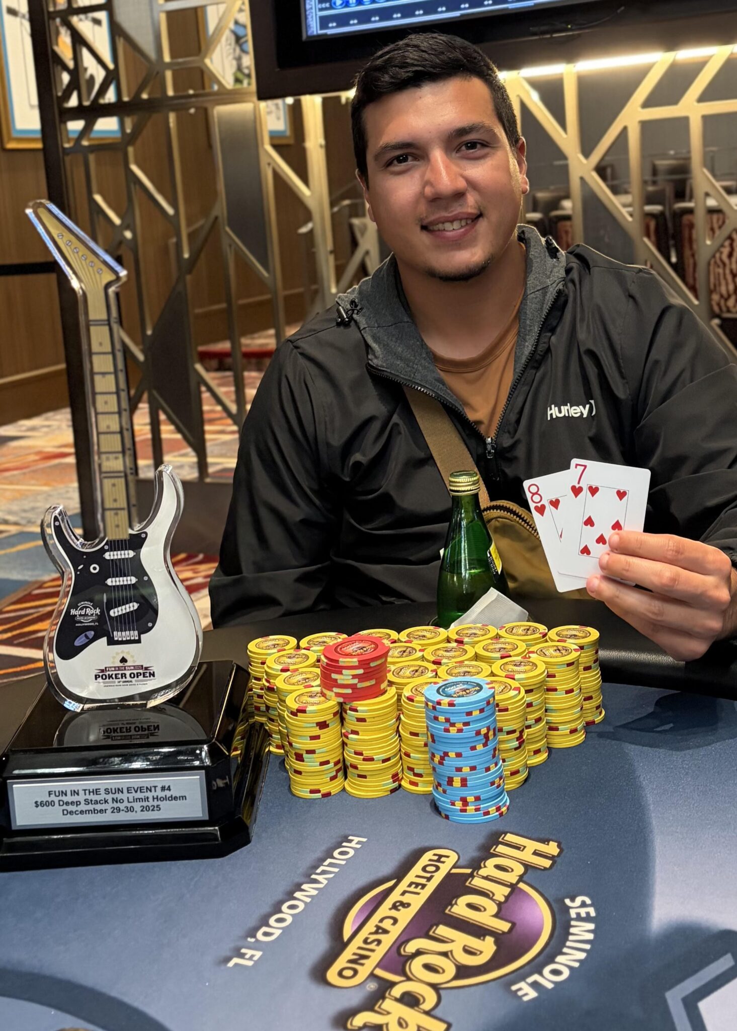 Andrew Cabezas Wins Event 4 of the 2025 Fun in the Sun Poker Open in ...