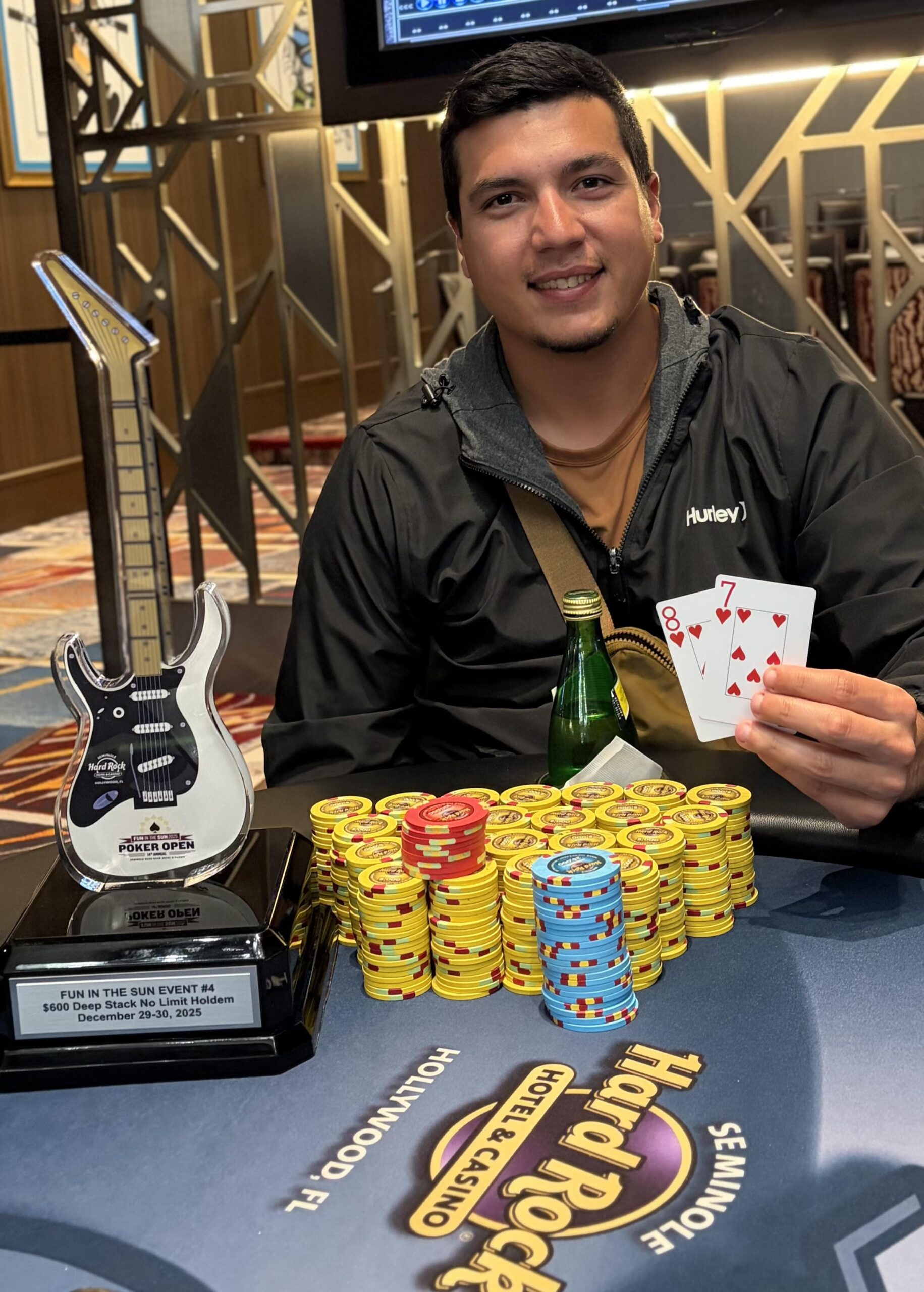 Andrew Cabezas Wins Event 4 of the 2025 Fun in the Sun Poker Open in ...