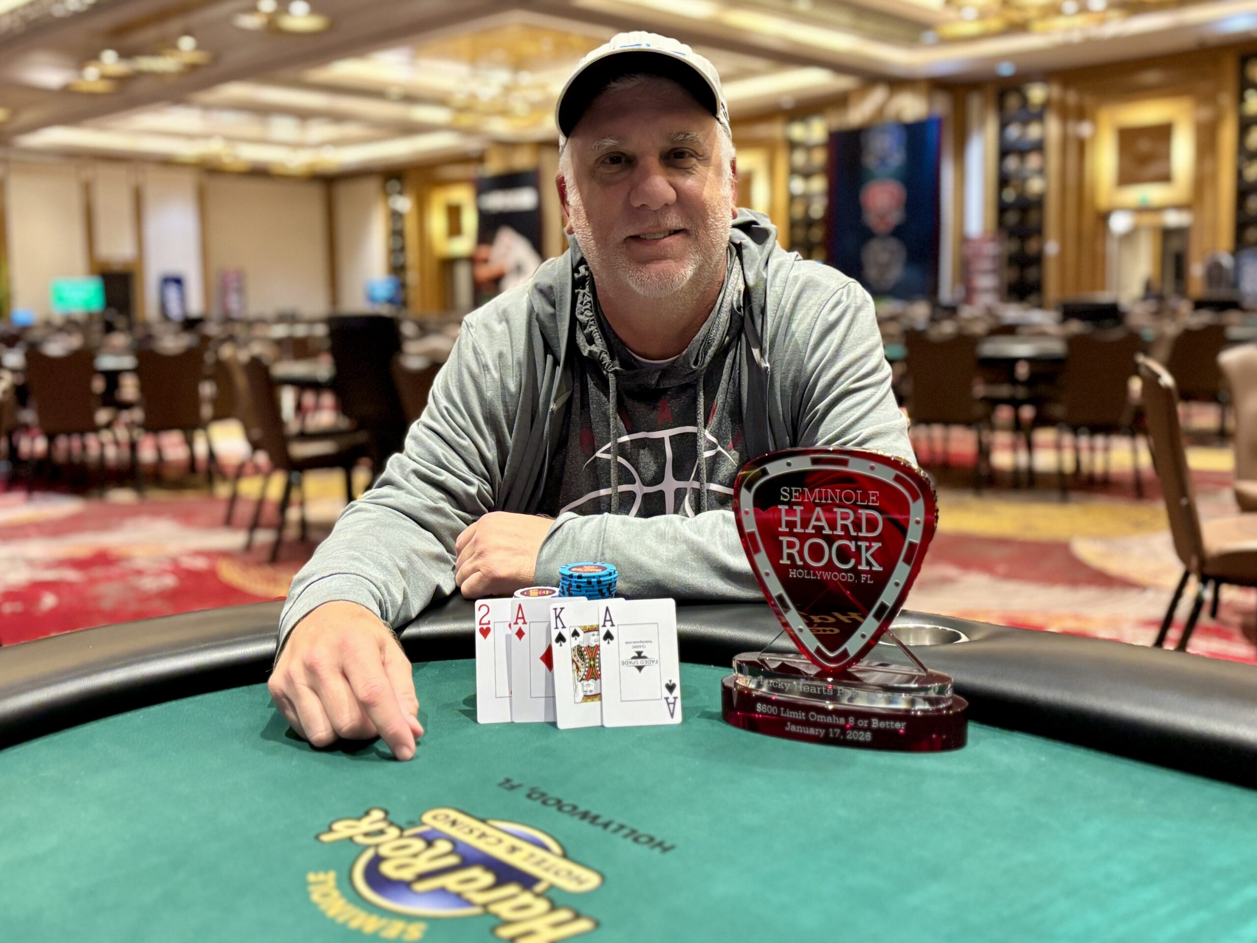 Bobby Leff Wins Event 40 of the 2026 Seminole Hard Rock Lucky Hearts ...