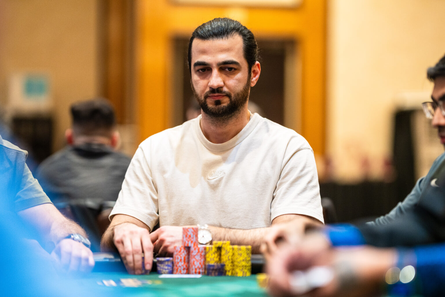 Ilkin Dostiyev Leads the WPT Lucky Hearts Poker Open Championship After ...